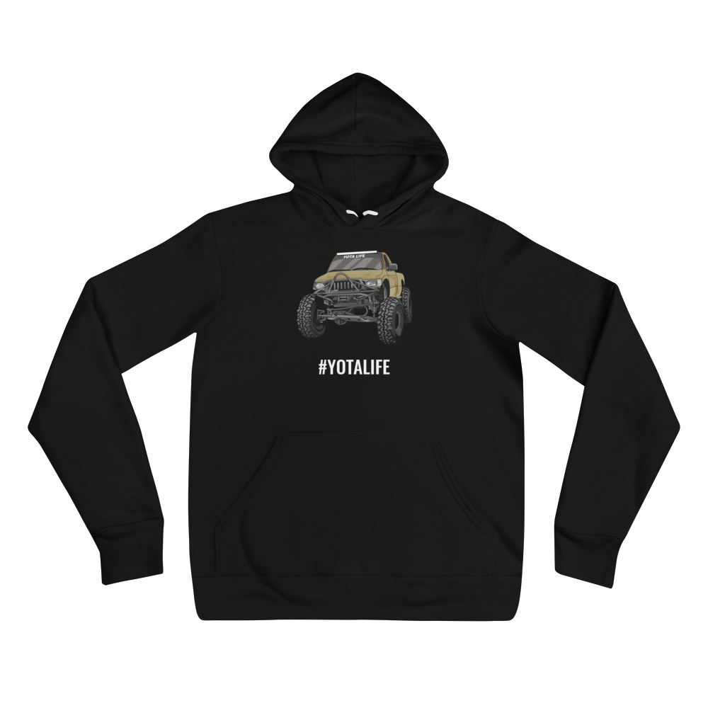 1st Gen Tacoma Crawler - Beige hoodie – Yota Life Co
